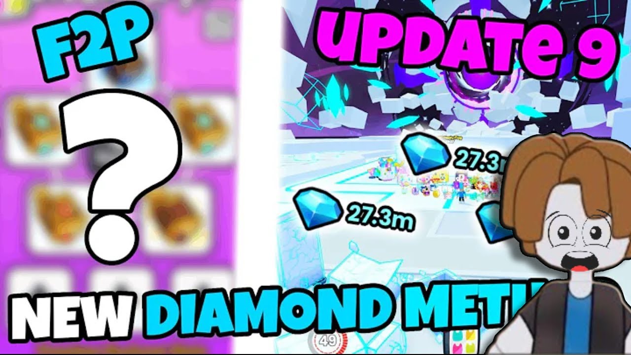 *NEW* OVERPOWERED *UPDATE 9* F2P DIAMOND METHOD (pet simulator 99 ...