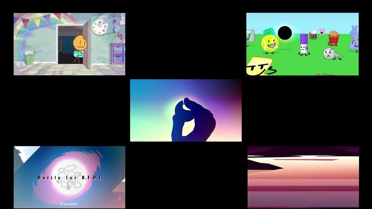 All BFDI, TPOT, BFDIA, IDFB, BFB, BFN intros. - YouTube