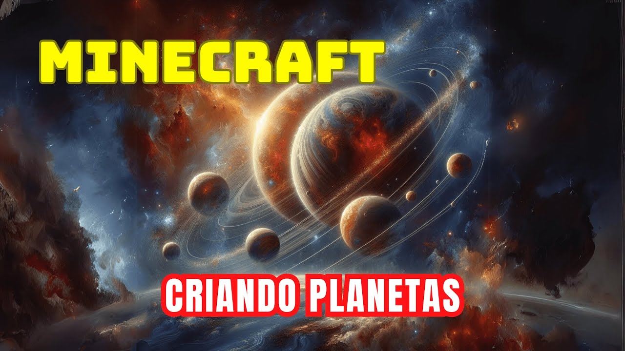 Minecraft: Planetas do Nosso Sistema Solar e o Astro Sol: Uma Jornada ...