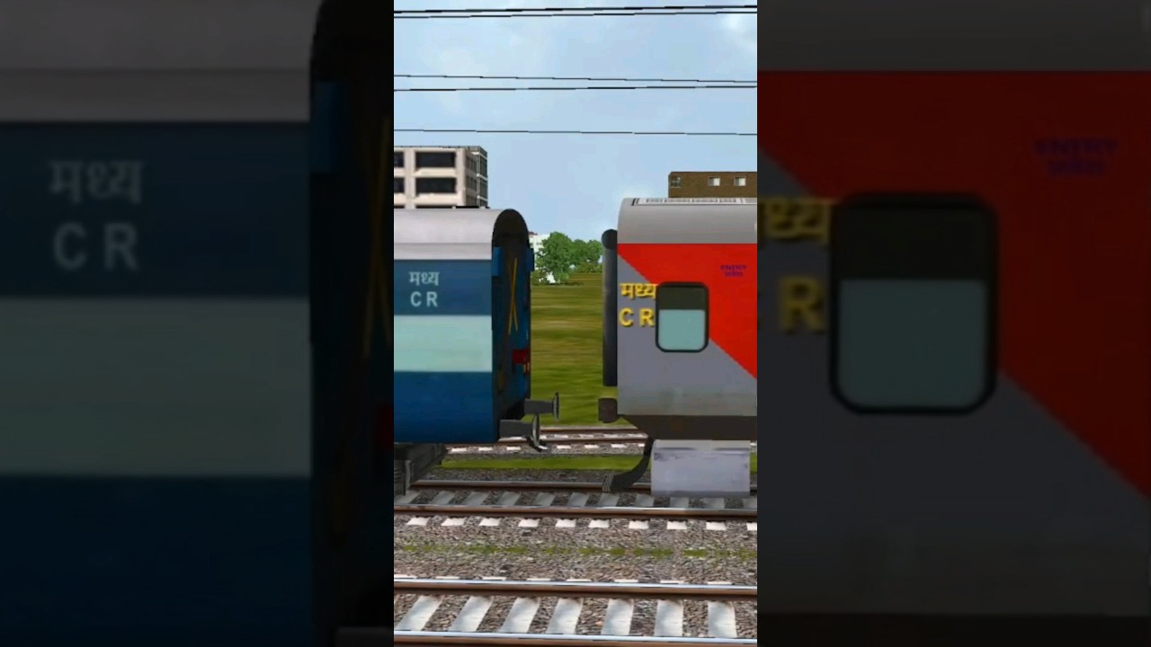 LHB coupling ICF Blue coaches#shortsfeed#indianrailways#train - YouTube