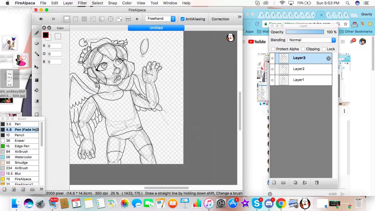 Art stream 1 - YouTube