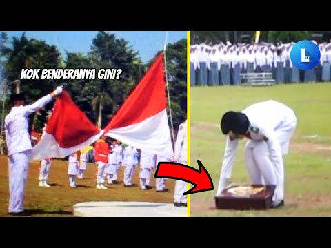 Mengharukan! 10 Kejadian Tak Terduga Saat Upacara Peringatan HUT Kemerdekaan Republik Indonesia
