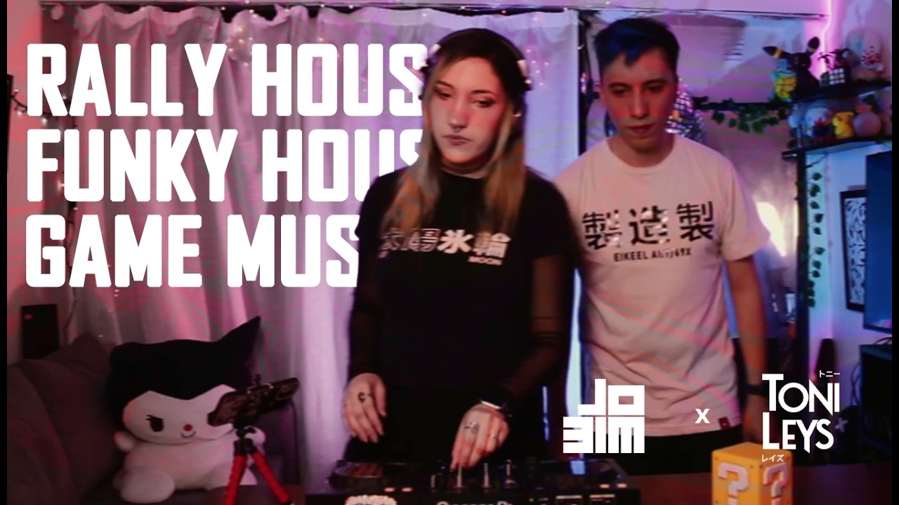 Rally House, Funky House & Game Music - B2B with Toni Leys - YouTube