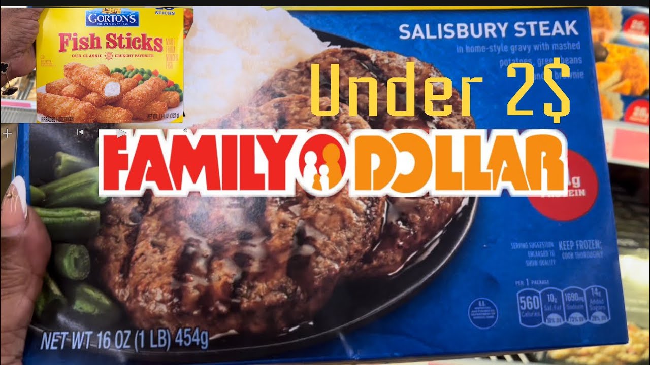 FAMILY DOLLAR FROZEN FOODS UNDER 2$!! - YouTube