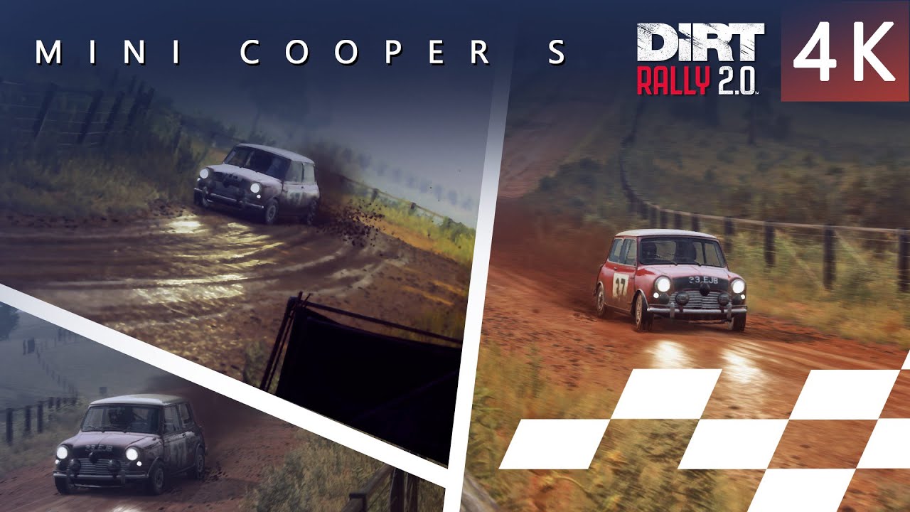 Mini Cooper s - Dirt Rally 2.0 | Gameplay | Games kart - YouTube