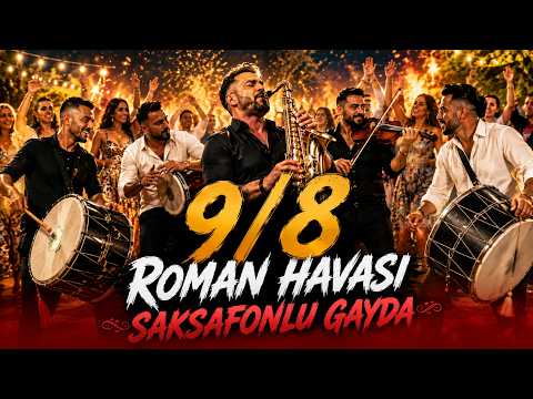 Saksafonlu Gayda 🔥 Yerinde Duramayacağınız 9/8 Roman Havası Enstrümantal (Sözsüz) #3