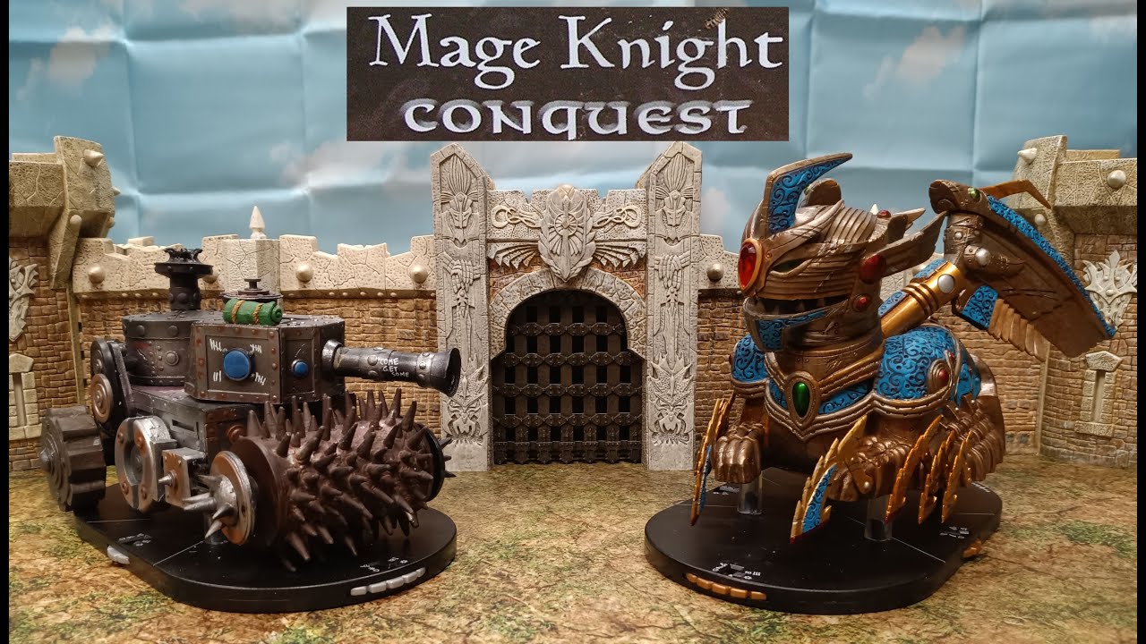 Mage Knight Conquest, Tanks and Castles! - YouTube