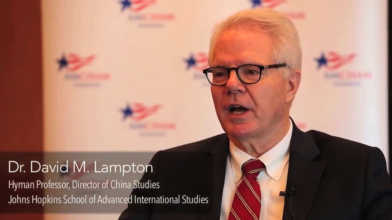 Professor David Lampton on US-China relations - YouTube