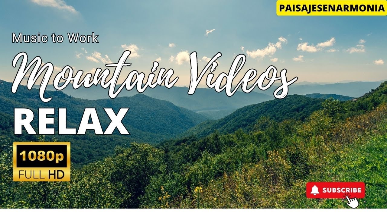 ⛰️ Mountains Relaxation Film - Peaceful Relaxing Music - Mountain Video ...
