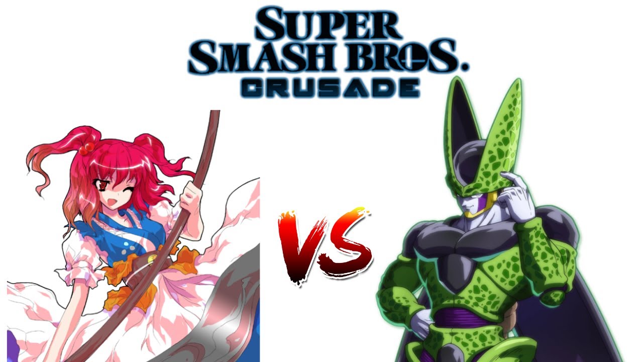 super smash bros cmc v8- komachi onozuka vs cell perfeito (challenge ...