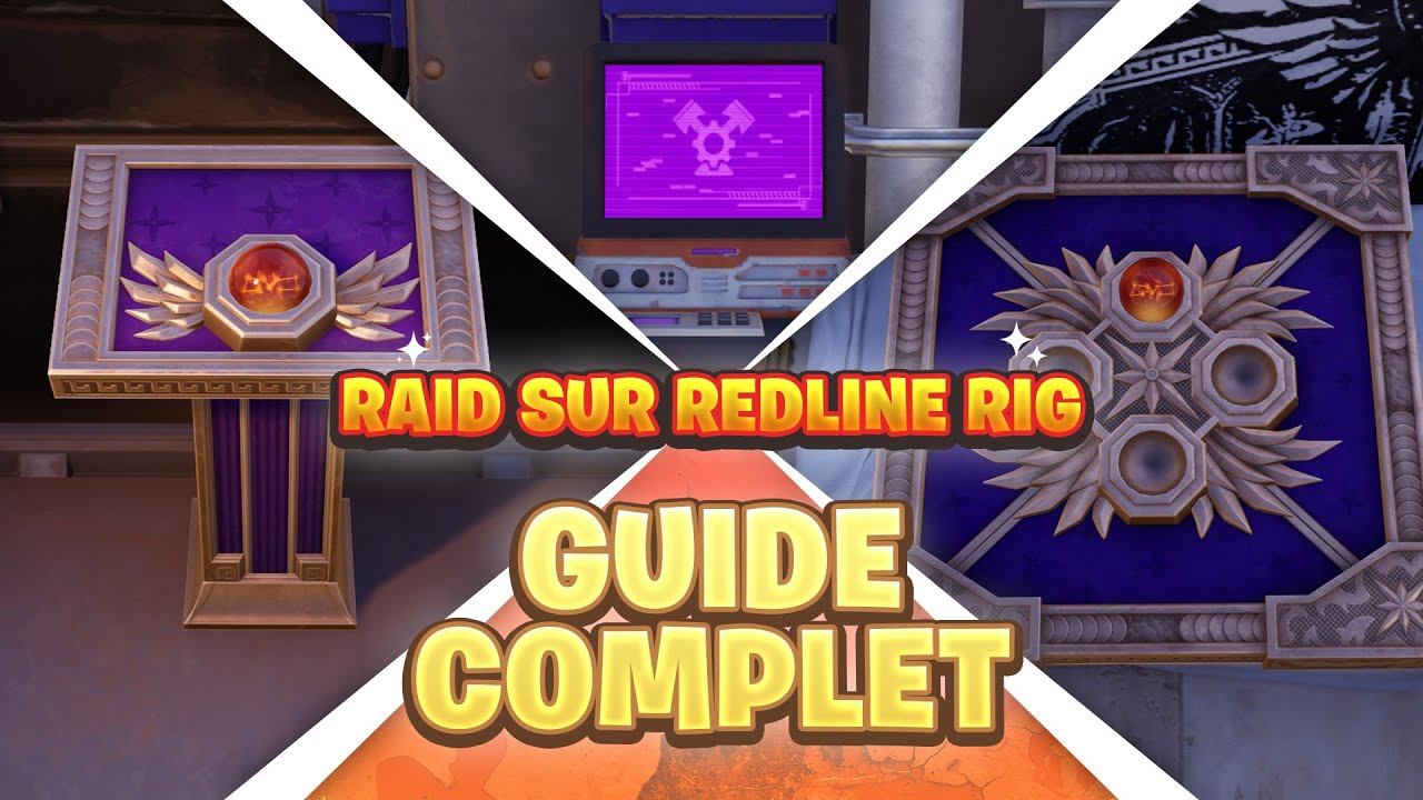 Guide Complet | Quêtes Récits Raid sur Redline Rig | Fortnite Chapitre ...