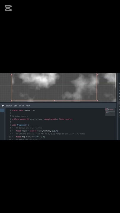 How to create a fog shader in godot 4 - YouTube