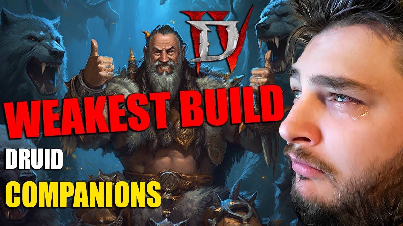 Diablo4 - Druid COMPANION Build is BROKEN! - YouTube