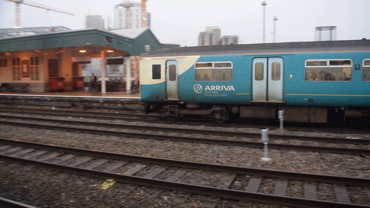 Arriva 150 Departs Cardiff Central - YouTube