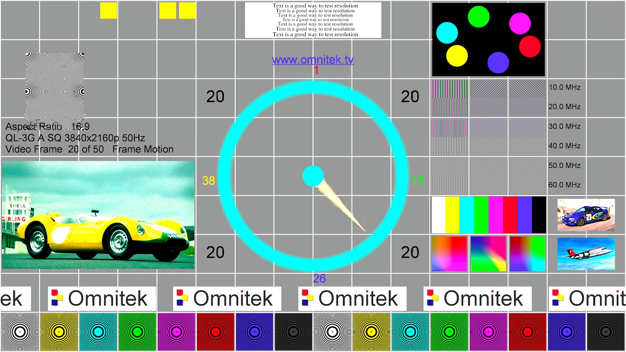 SRF zwei UHD / RTS deux UHD / RSI LA 2 UHD — Testbild - YouTube