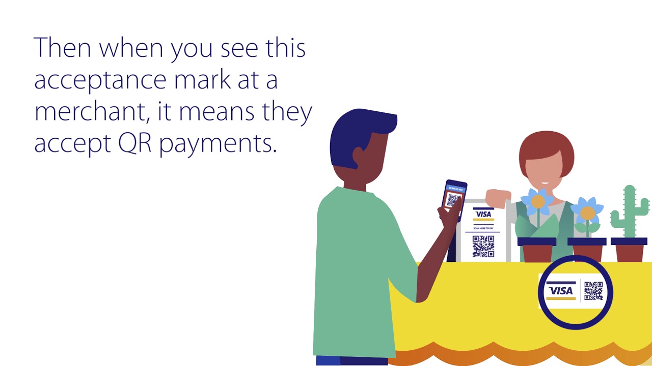 How do I use a QR code to pay? - YouTube