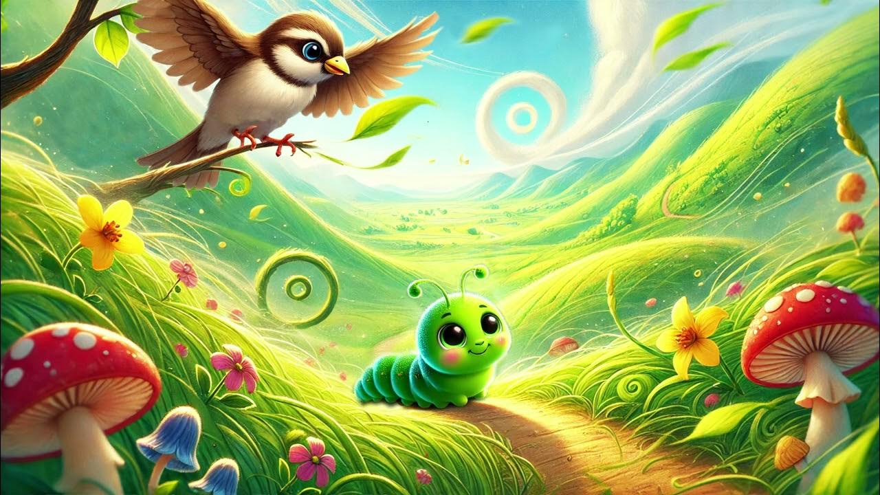 Story For Kids | Brave Caterpillar Bumble and Rainbow Kingdom | Fairy ...