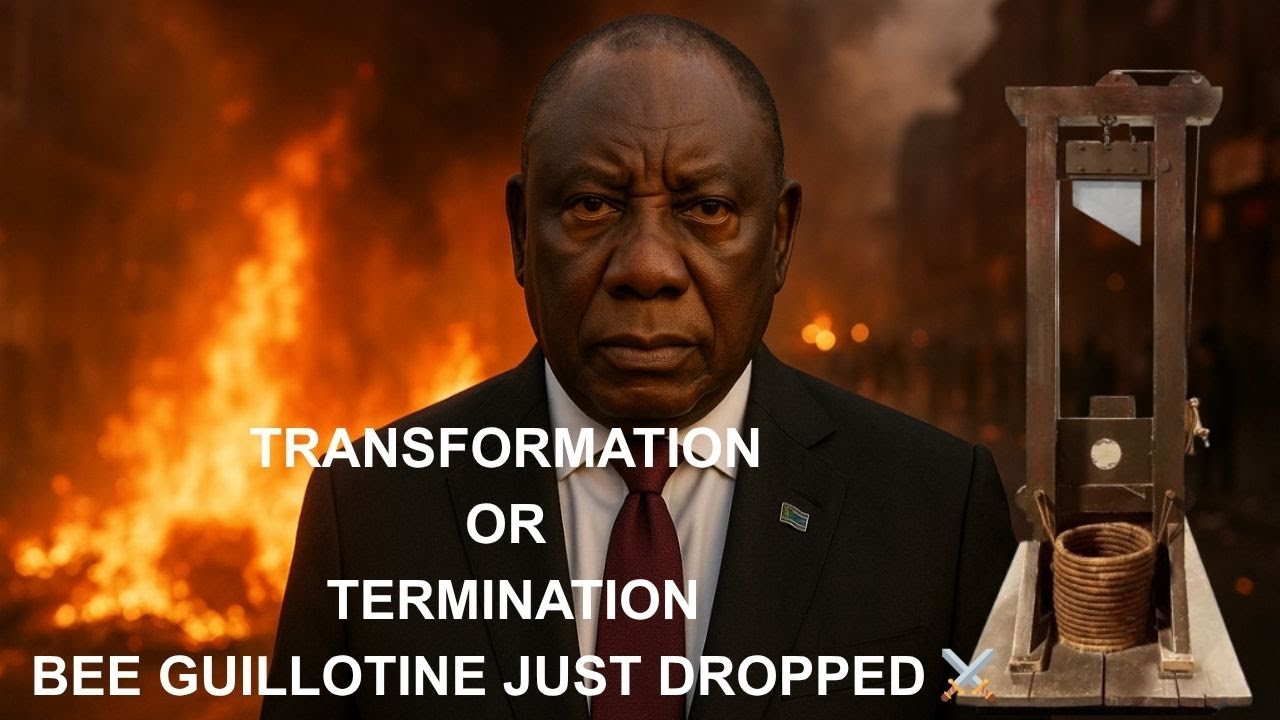 Ramaphosa drops the Guillotine: Deadly New BEE Regulations — Goodbye ...