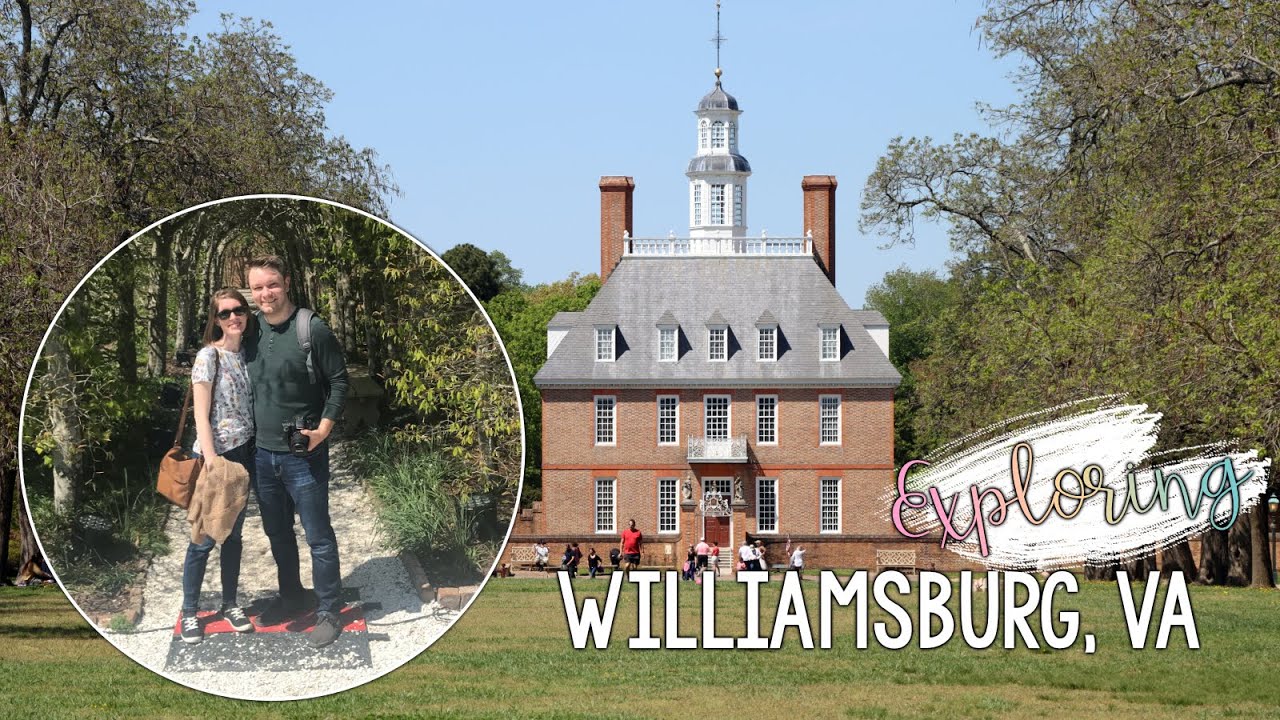 WILLIAMSBURG, VIRGINIA Adventure | Visiting Colonial Williamsburg Vlog ...