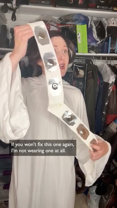 Store bought costume pieces vs. handmade in the #costumecloset - YouTube