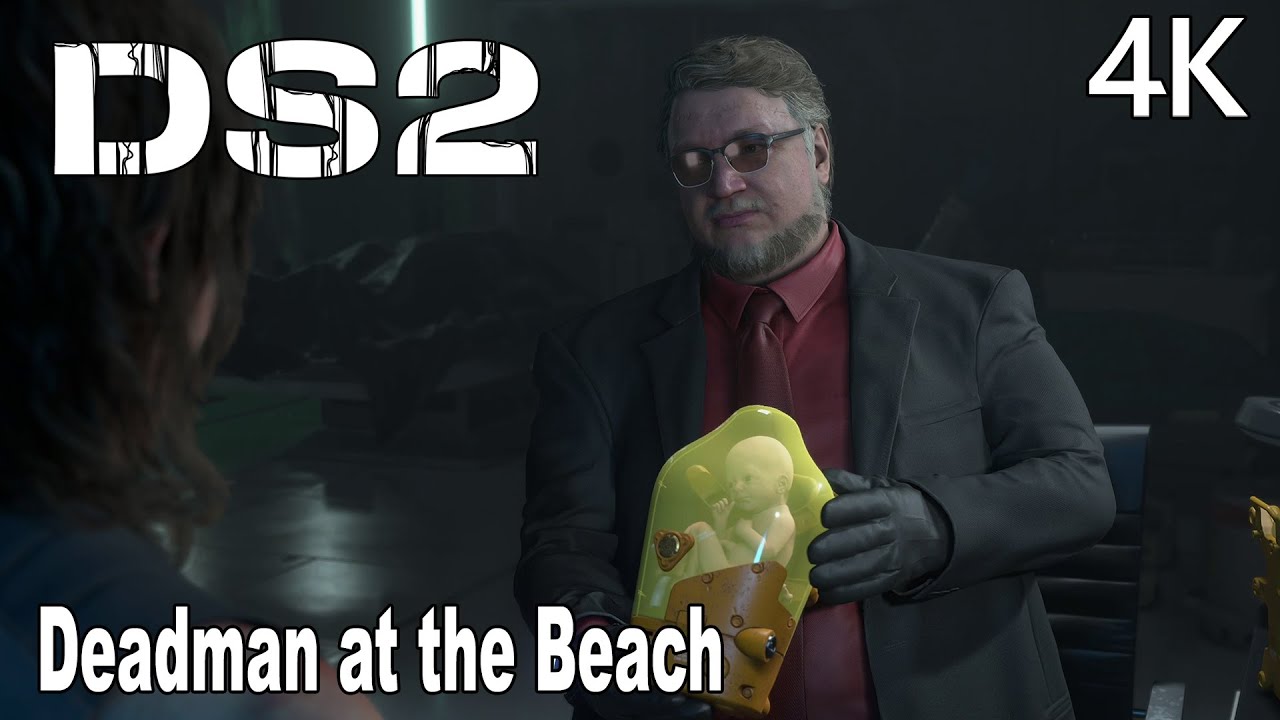 Deadman at the Beach Scene Death Stranding 2 4K - YouTube