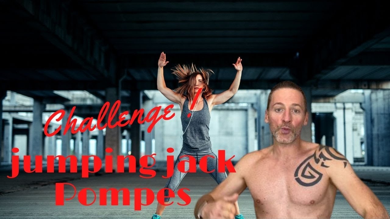 🔥🚀 Challenge 10 Jumping Jack 10 Pompes - YouTube
