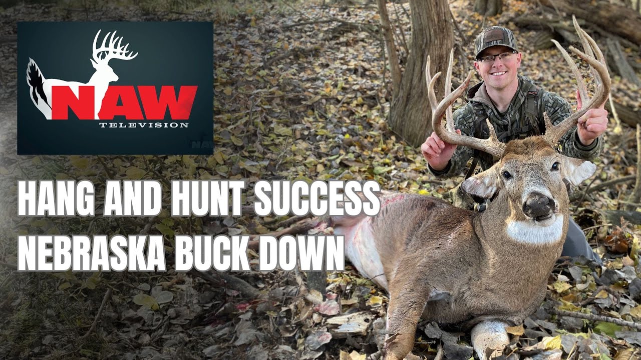 Nebraska Buck Hang and Hunt Success - YouTube