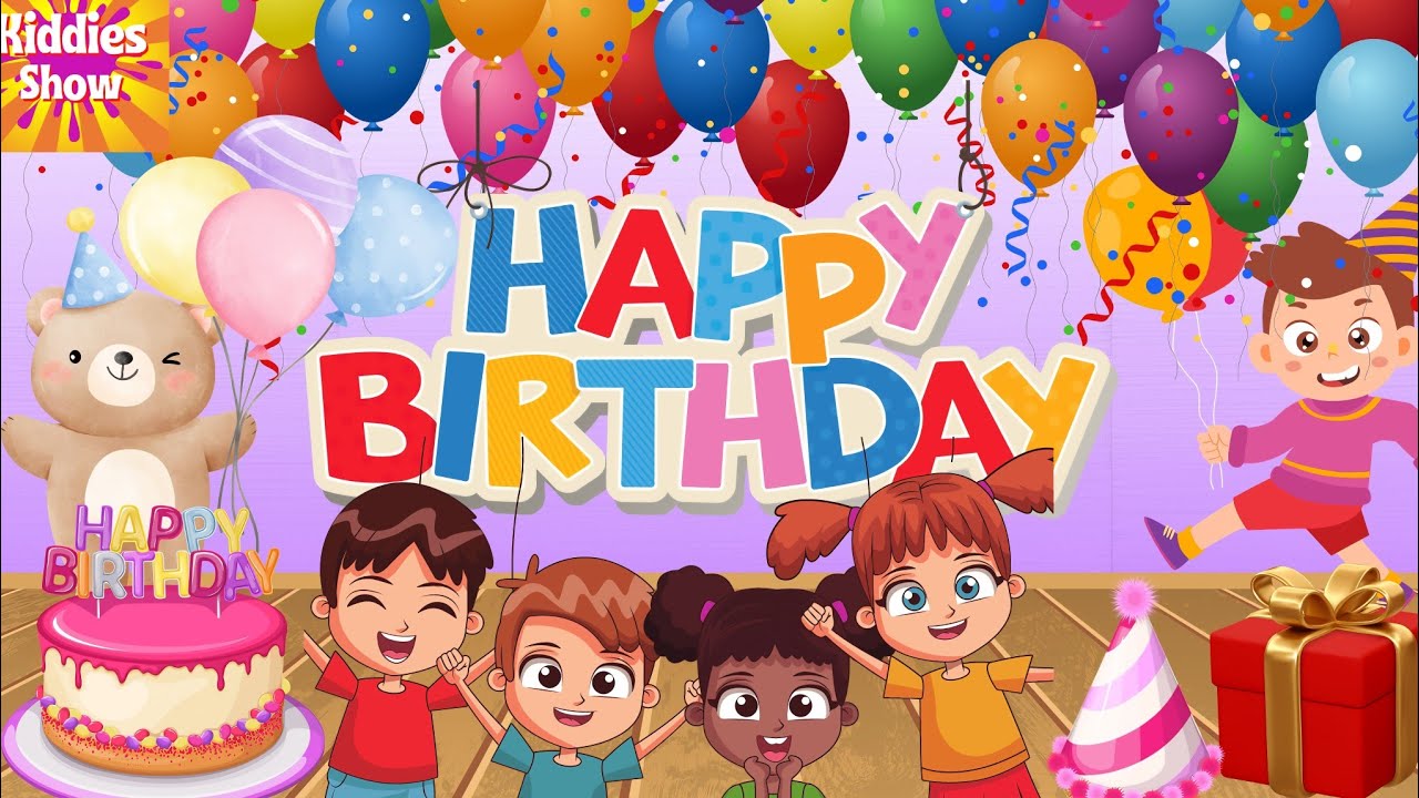 Happy Birthday To You | Happy Birthday Song | Birthday Song | Kiddies ...