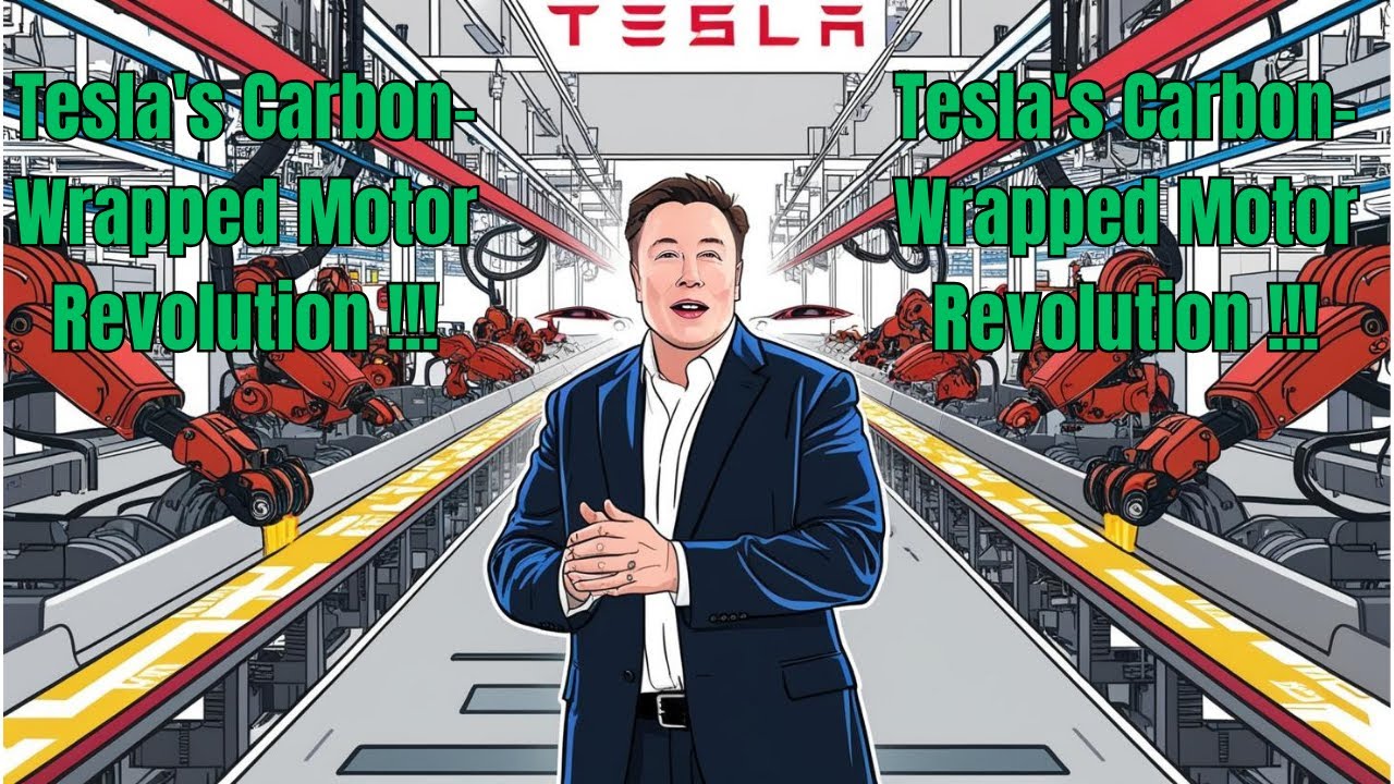 Tesla’s Carbon Wrapped Motor The Future of EV Performance - YouTube