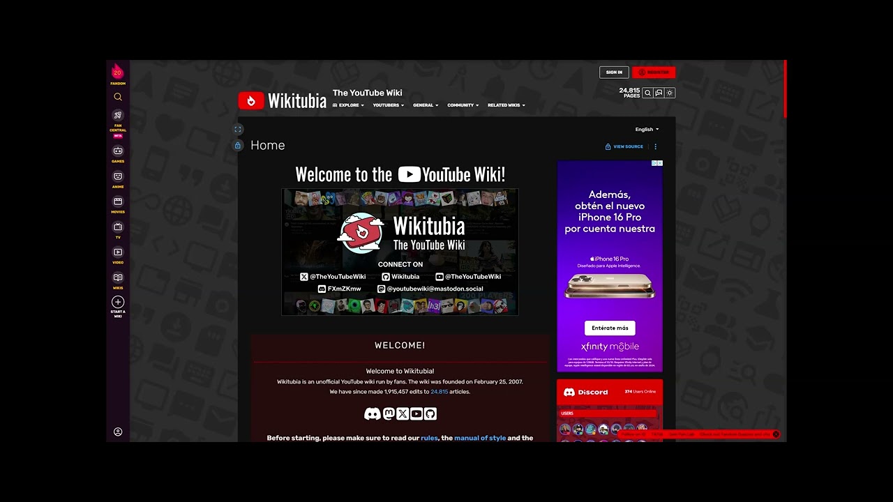 Wikitubia and Astronomical Chaos situation from a former friend - YouTube