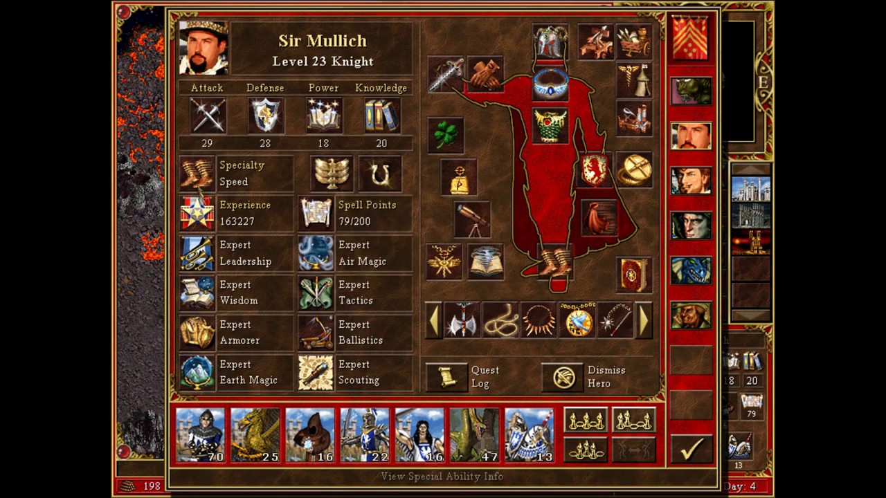 Heroes III Complete - Sir Mullich Is FAST - YouTube