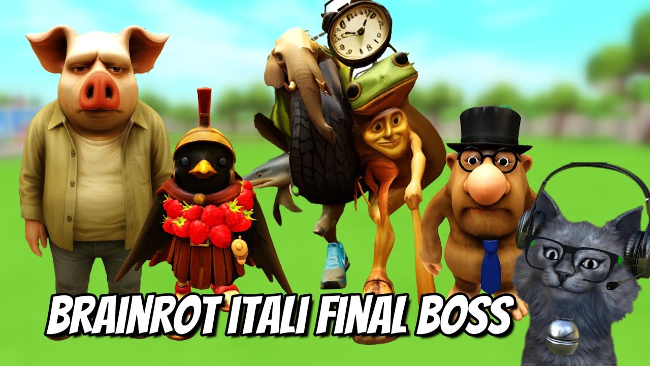 Brainrot Itali Karakter Baru Ada Final Boss - Brainrot Morphs (Roblox Indonesia) - YouTube