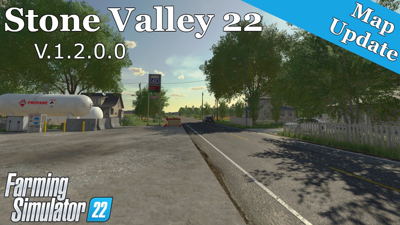 Map Update | Stone Valley 22 | V.1.2.0.0 | Farming Simulator 22 - YouTube