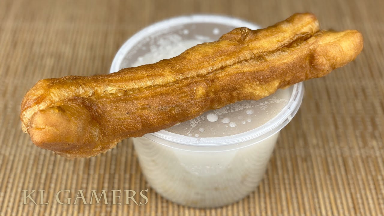 Deep Fried Chinese Breadstick 油炸鬼 Fu Zuk Yi Mai Barley Tong Sui - YouTube