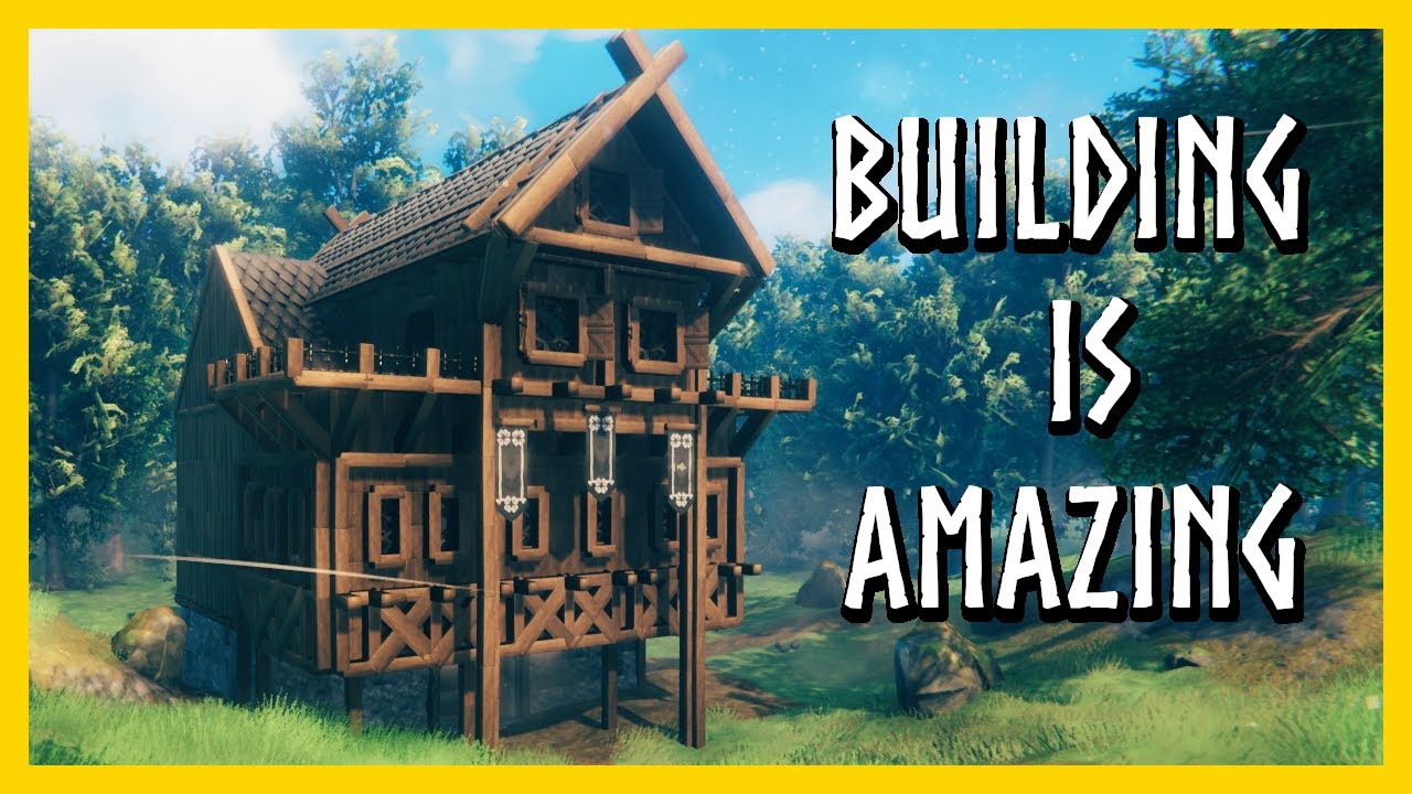 This Game Has Amazing Build Mechanics | Valheim | Build Showcase Update ...