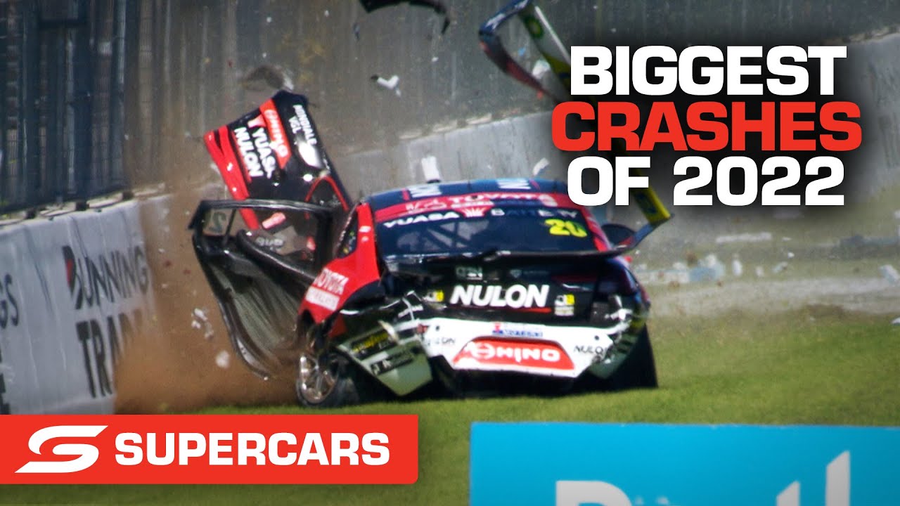 Biggest Crashes of the Year | Supercars 2022 - YouTube