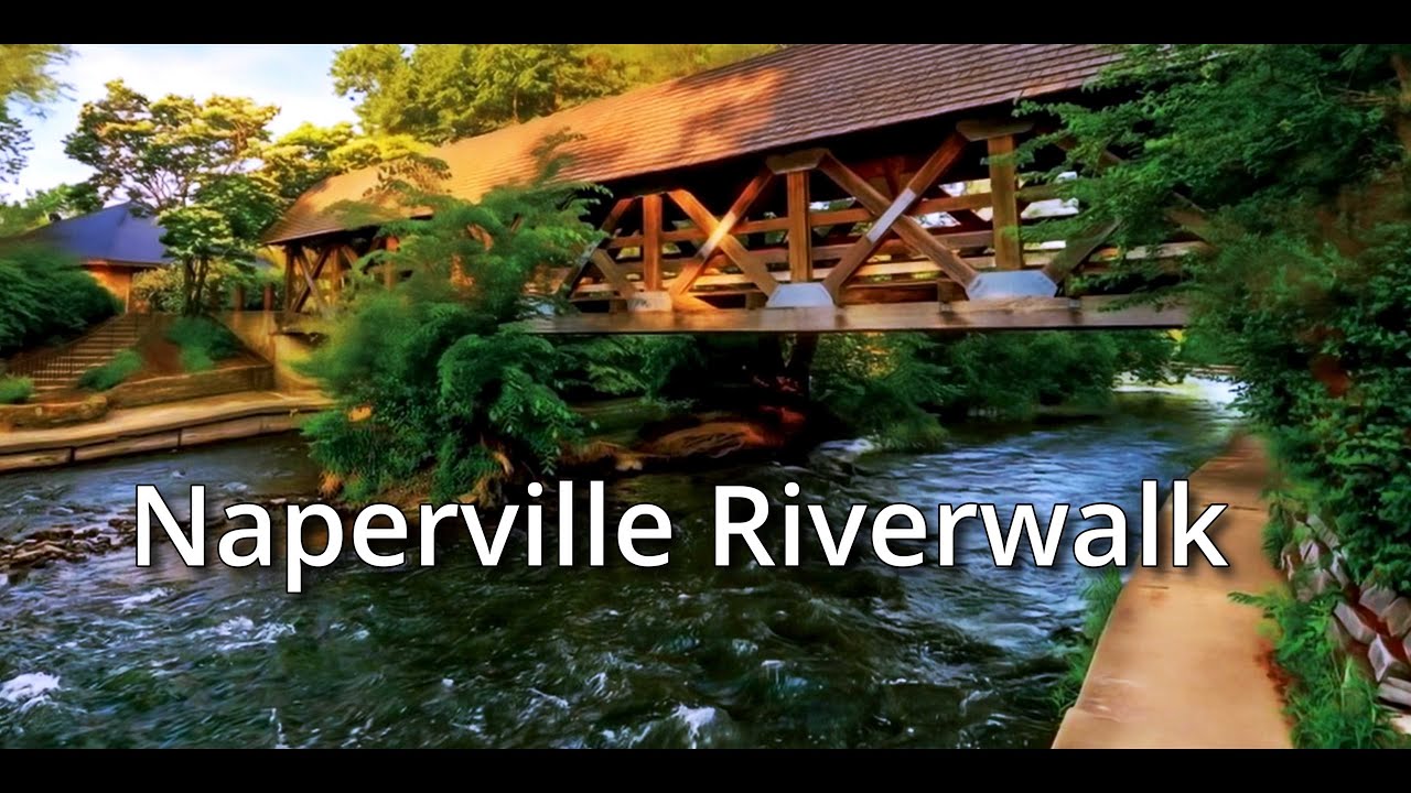 Naperville Riverwalk 4k - YouTube