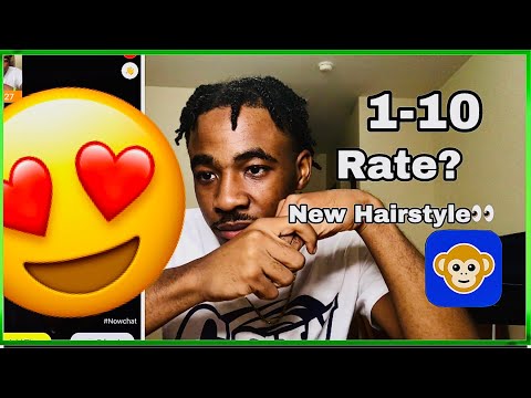 RANDOM GIRLS RATE ME 1-10😱| NOWCHAT APP (NEW MONKEY APP)