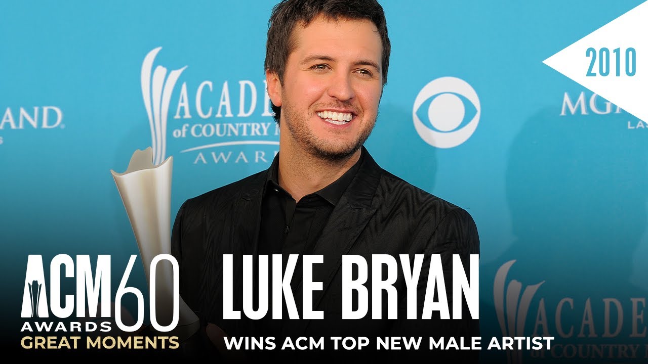 Luke Bryan wins ACM Top New Artist at the 45th ACM Awards - YouTube