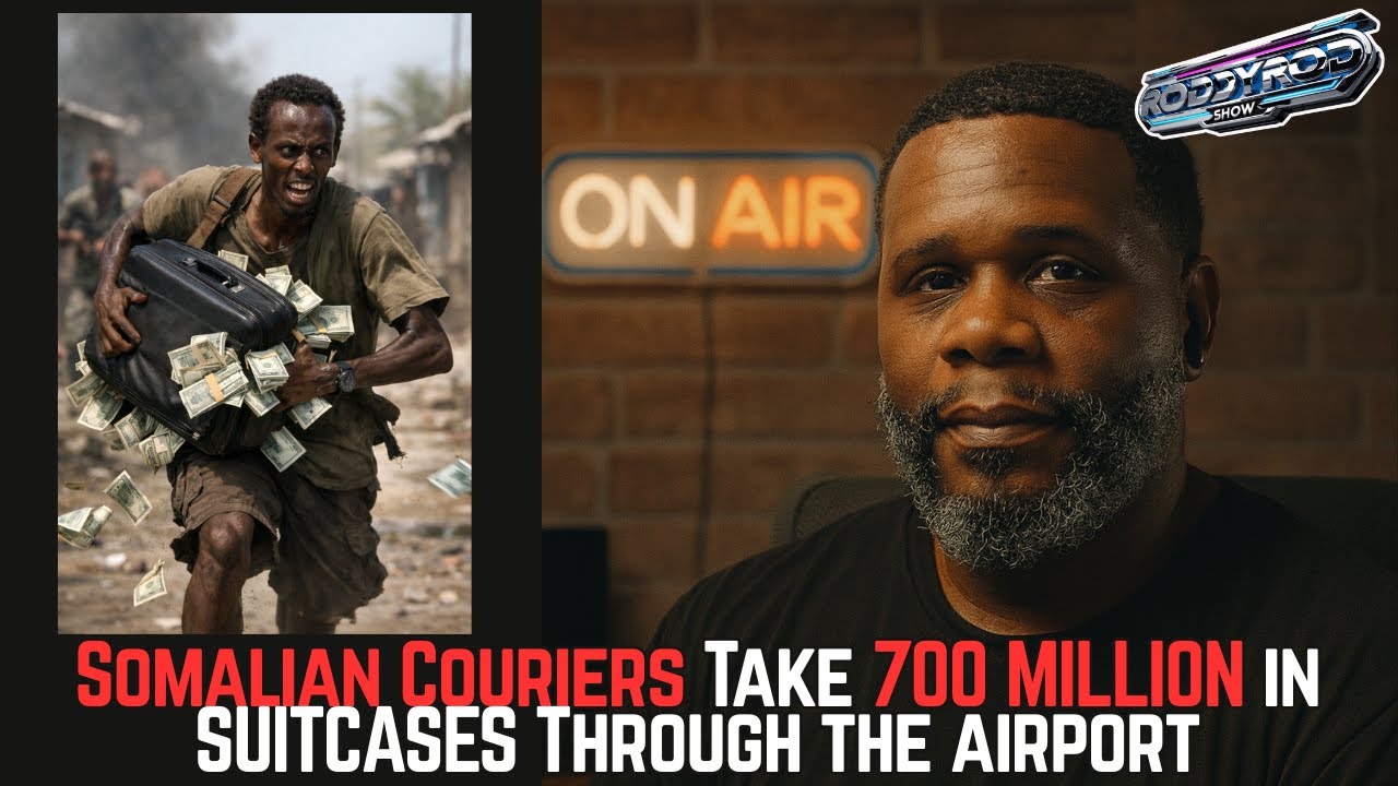 Somalian Couriers Take 700 MILLION in SUITCASES Through the airport ...