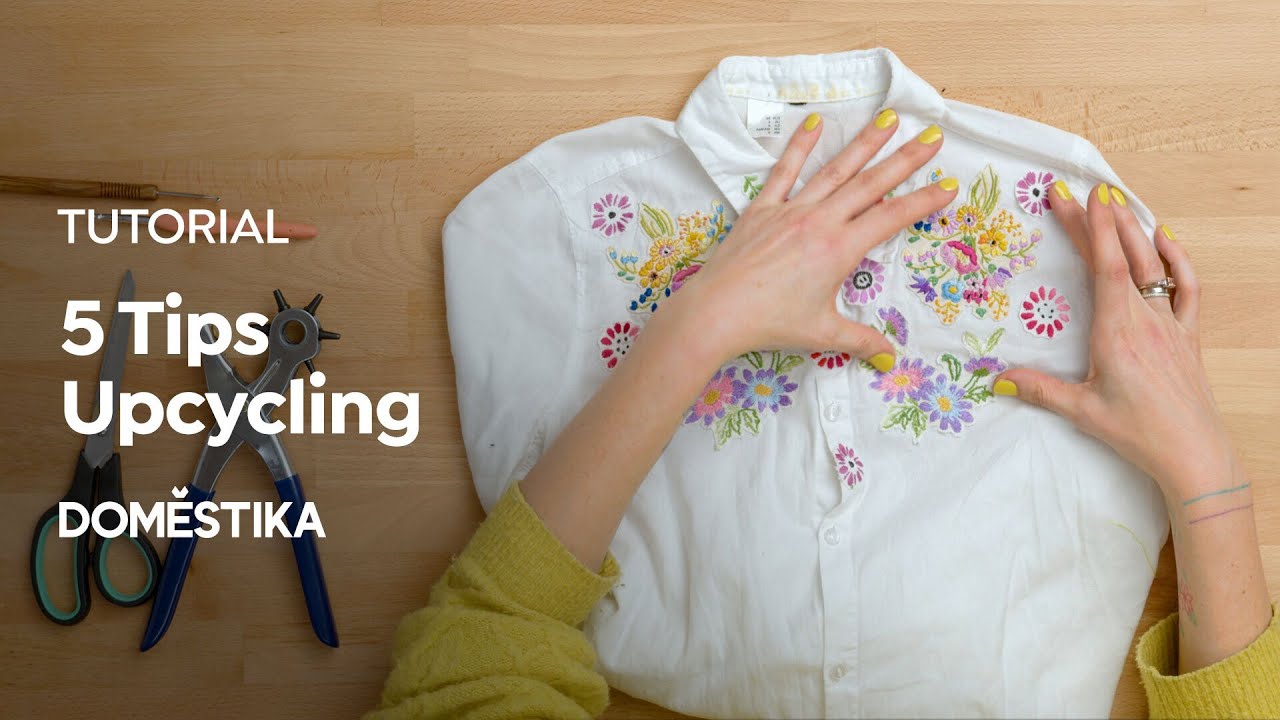 TUTORIAL Upcycling: 5 Formas Fáciles de Transformar tu Ropa | Emma ...