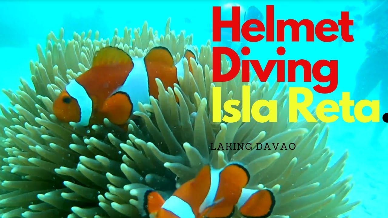 Isla Reta Helmet Diving activity - YouTube