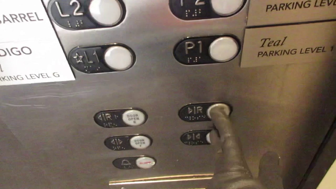 Schindler RT Hydraulic Elevator #16 at Teal Parking Deck at The Mall at ...