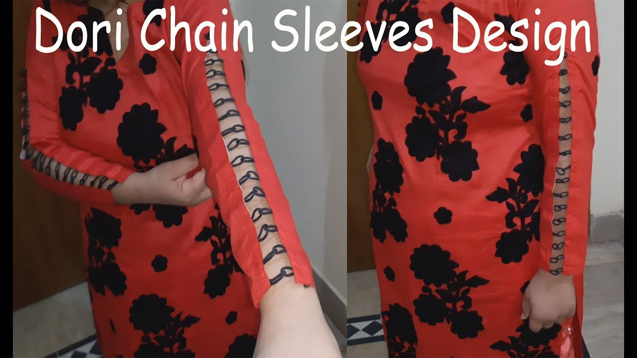 Dori Chain Sleeves(Bazo) Design | Beautiful Bazo Design - YouTube