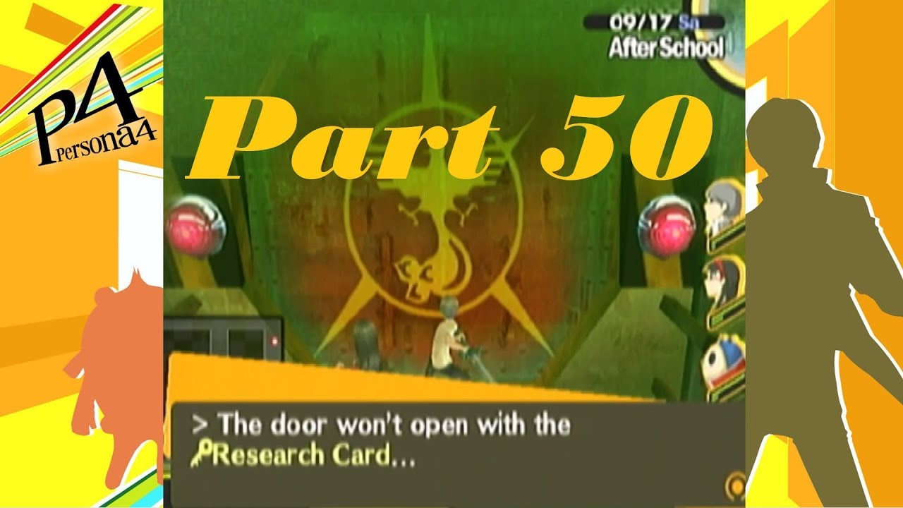 Persona 4-Part 50 Key Cards - YouTube
