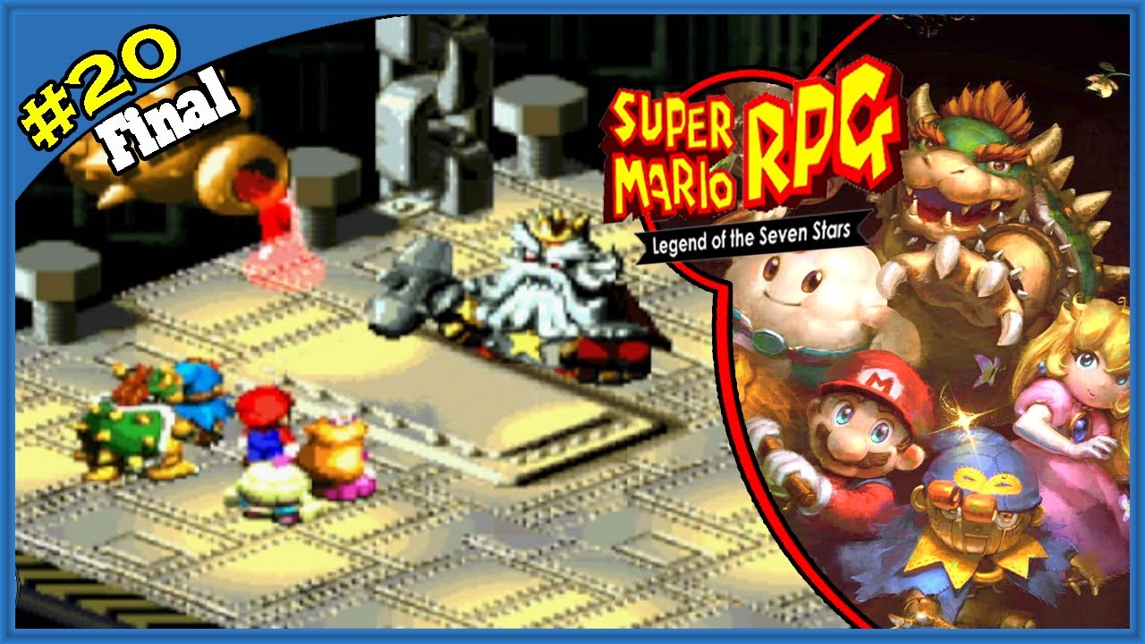 Mario e a batalha com Smithy | Super Mario RPG Legend of the Seven ...