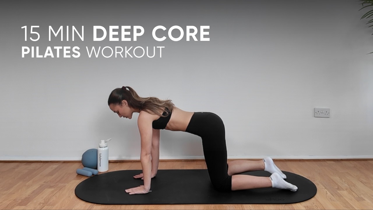 15 Min Deep Core Workout | Pilates Abs - YouTube