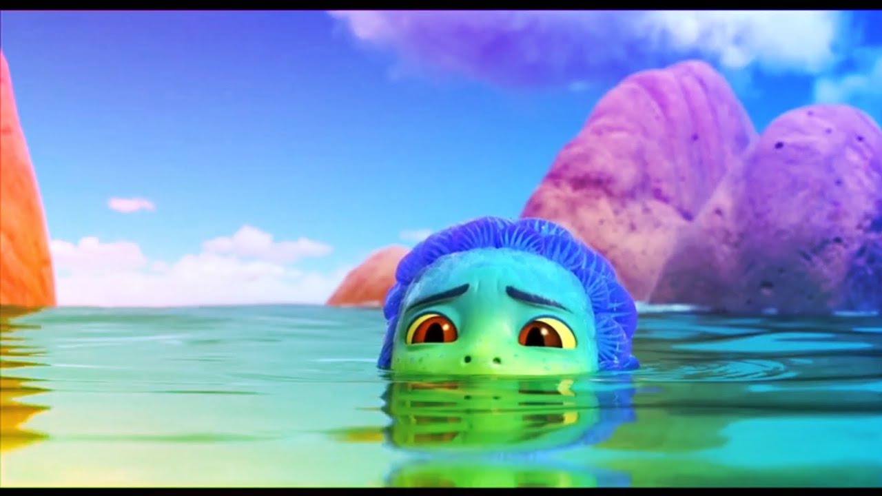 Luca Movie Clip - Luca Goes to the Surface | Sponsored by Klasky Csupo ...