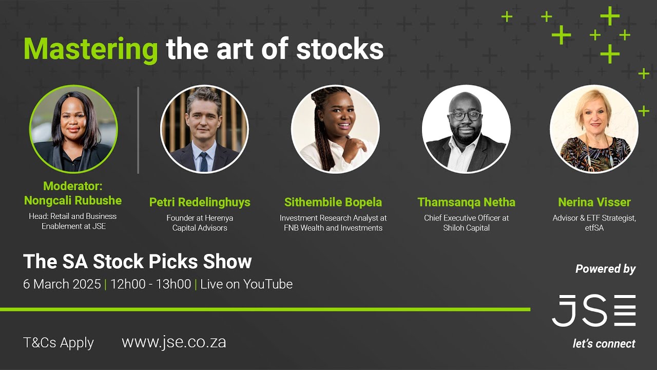 SA Stock Picks, Powered by JSE Session 19 | 6 March 2025 | 12:00 - 13: ...