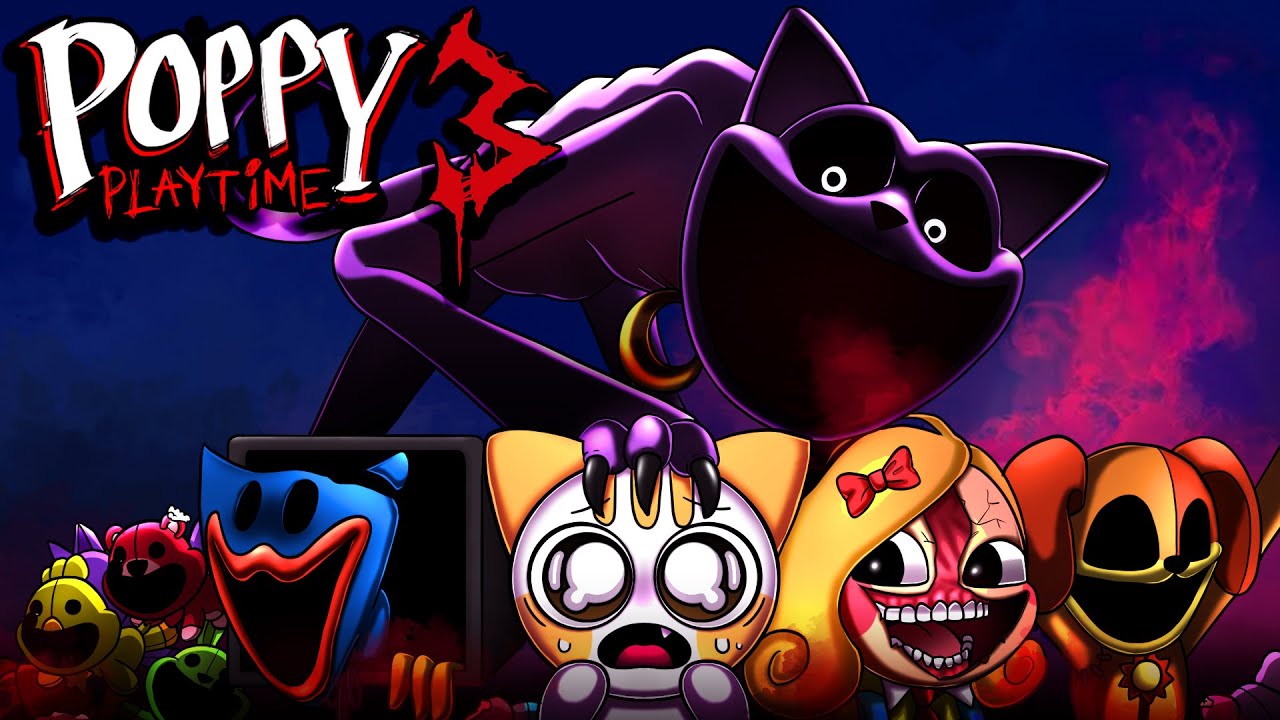 Escape! Poppy Playtime Chapter 3 VS MOYAM | COMPLETE EDITON Animation ...